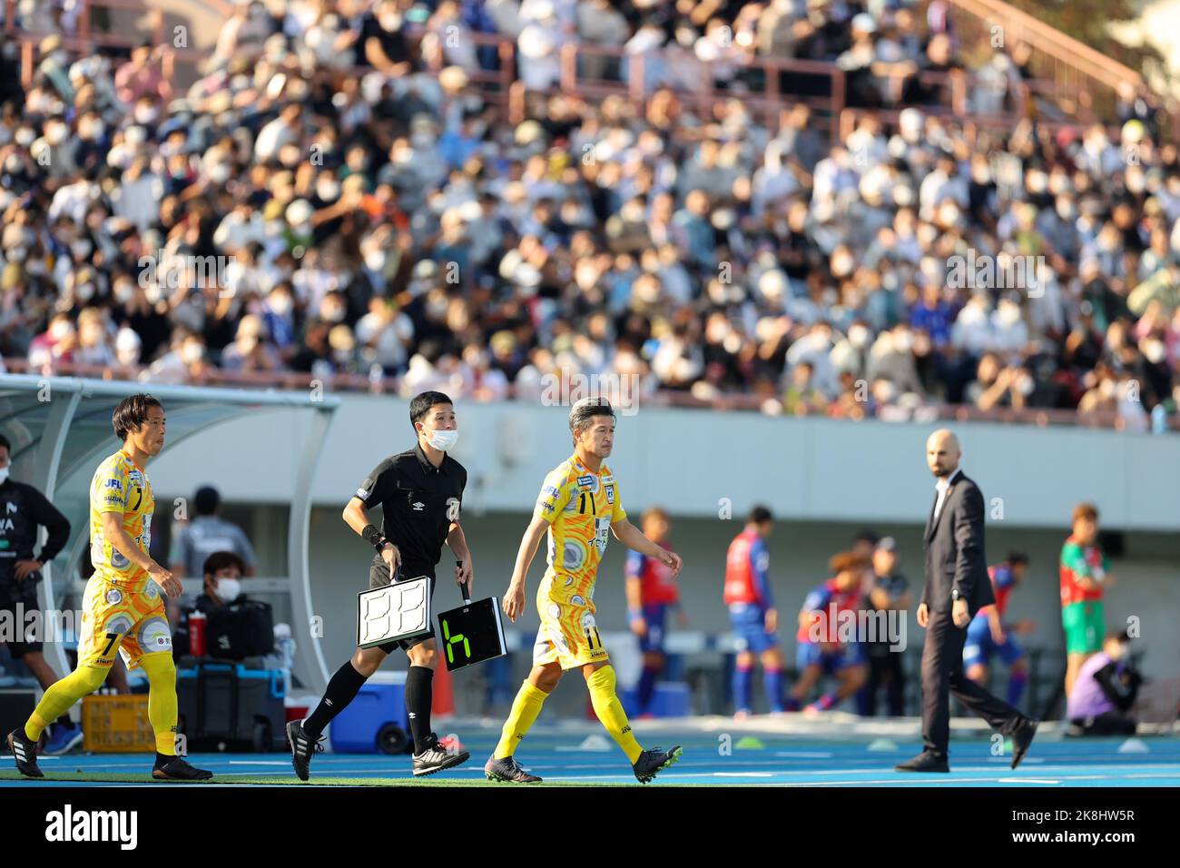 Nara, Japan. 23rd Oct, 2022. Kazuyoshi Miura (Point Getters) Football ...