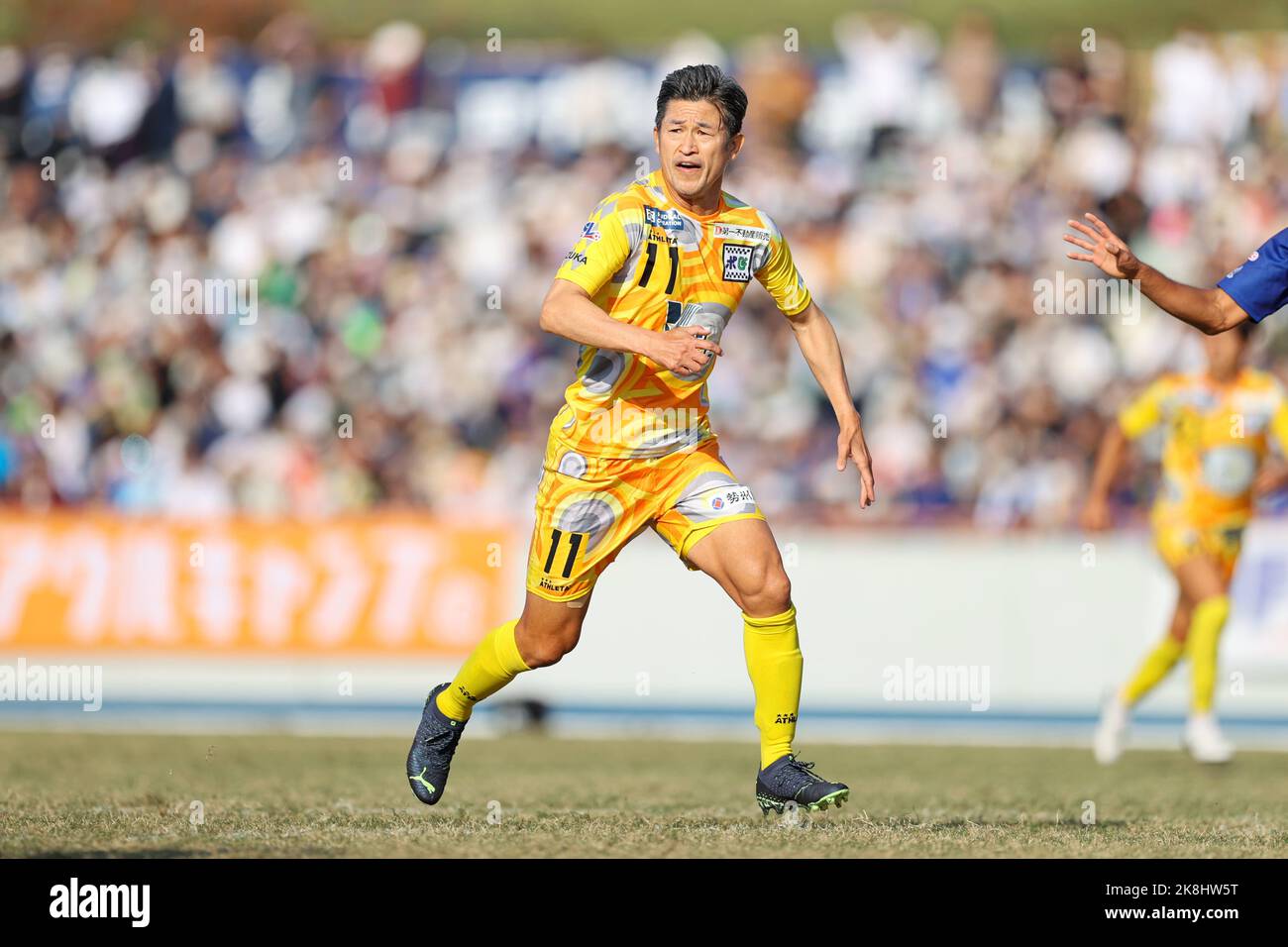 Nara, Japan. 23rd Oct, 2022. Kazuyoshi Miura (Point Getters) Football ...