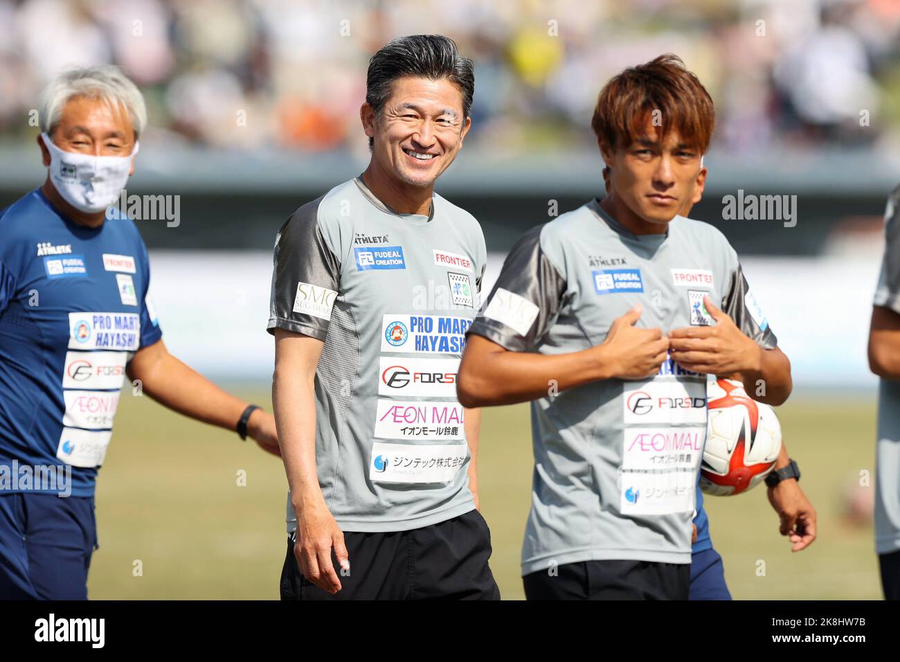 Nara, Japan. 23rd Oct, 2022. Kazuyoshi Miura (Point Getters) Football/Soccer : Japan Football ...