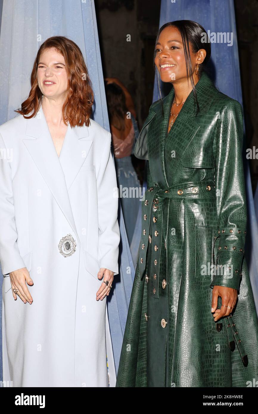 Game of Thrones actress Rose Leslie and James Bond actress Naomie ...