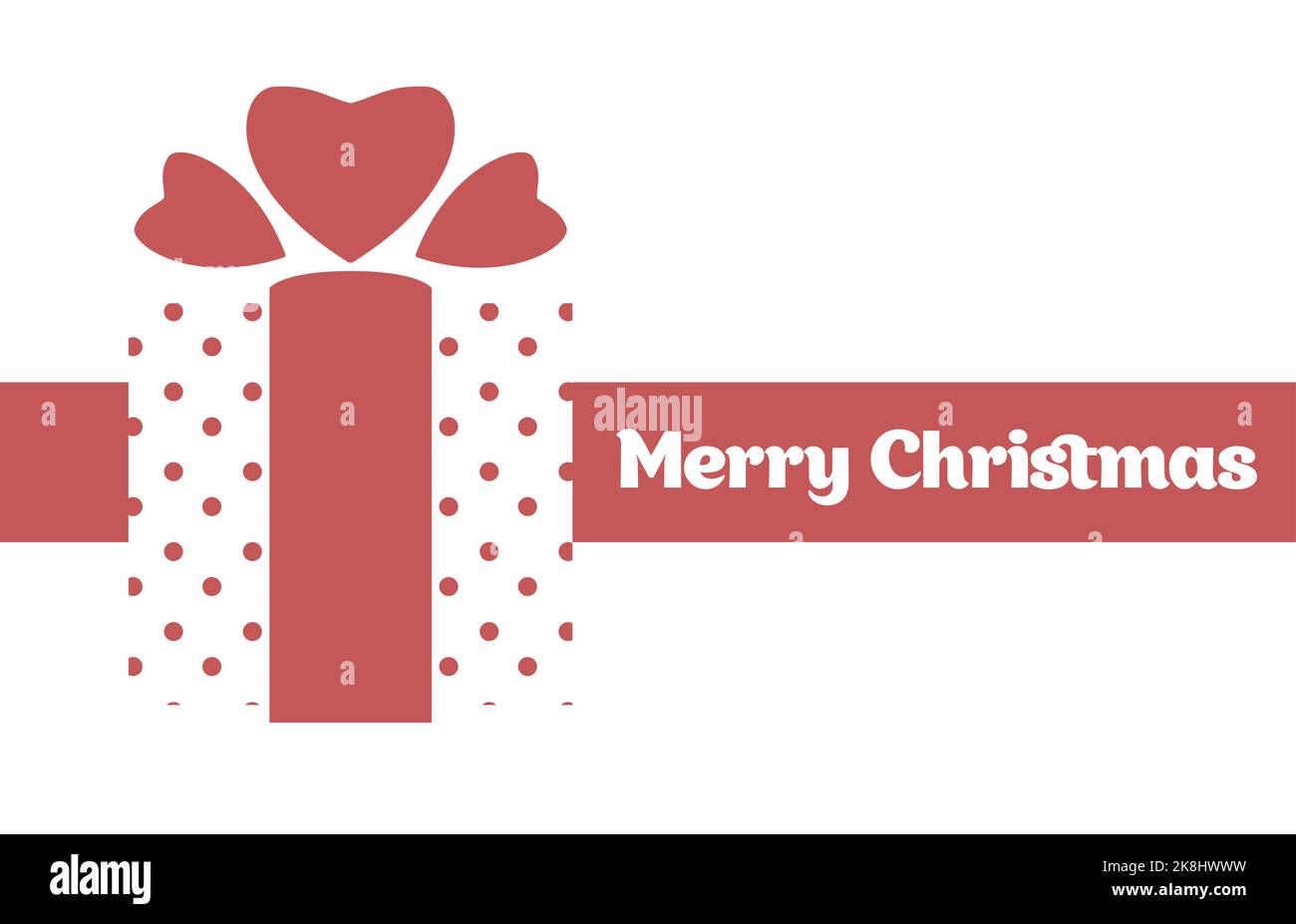 Merry Christmas new year greeting card celebration Stock Vector Image ...