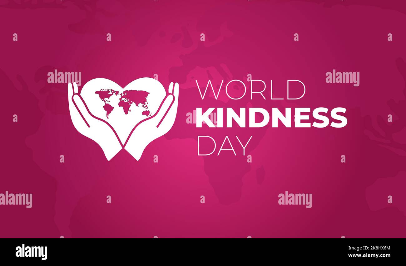 World Kindness Day Background Illustration Stock Vector Image & Art - Alamy