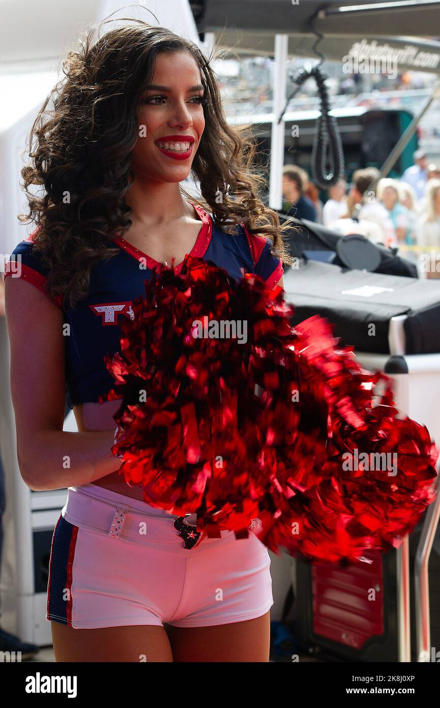 October 23, 2022: Houston Texans Cheerleaders in action at the United ...