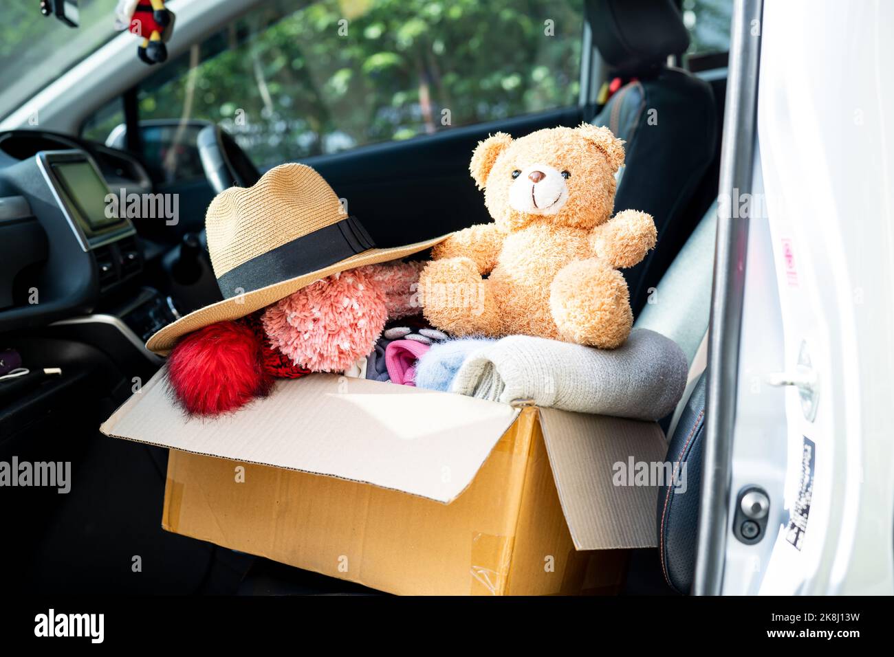 Woman hold old doll hi-res stock photography and images - Alamy