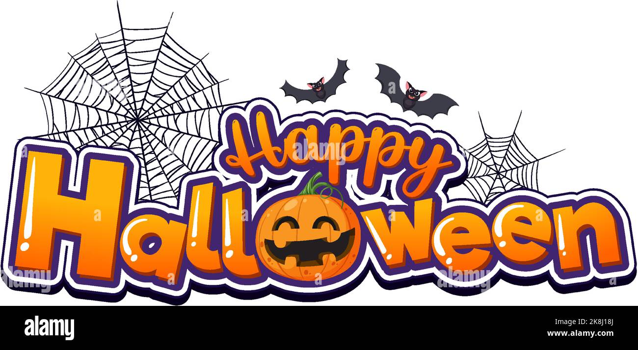 Halloween word clipart hi-res stock photography and images - Alamy