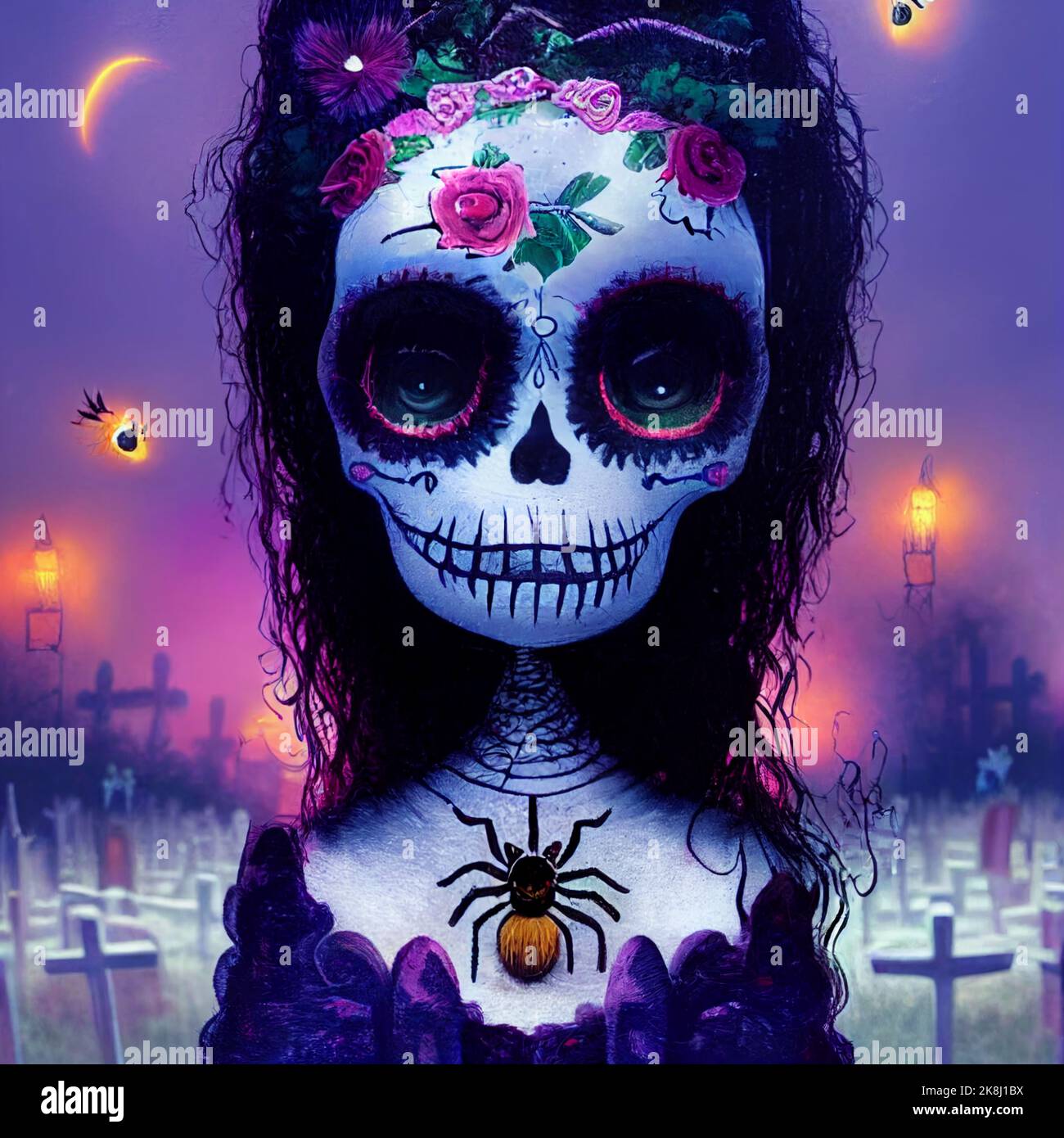 Sugar Skull Candy Wallpaper