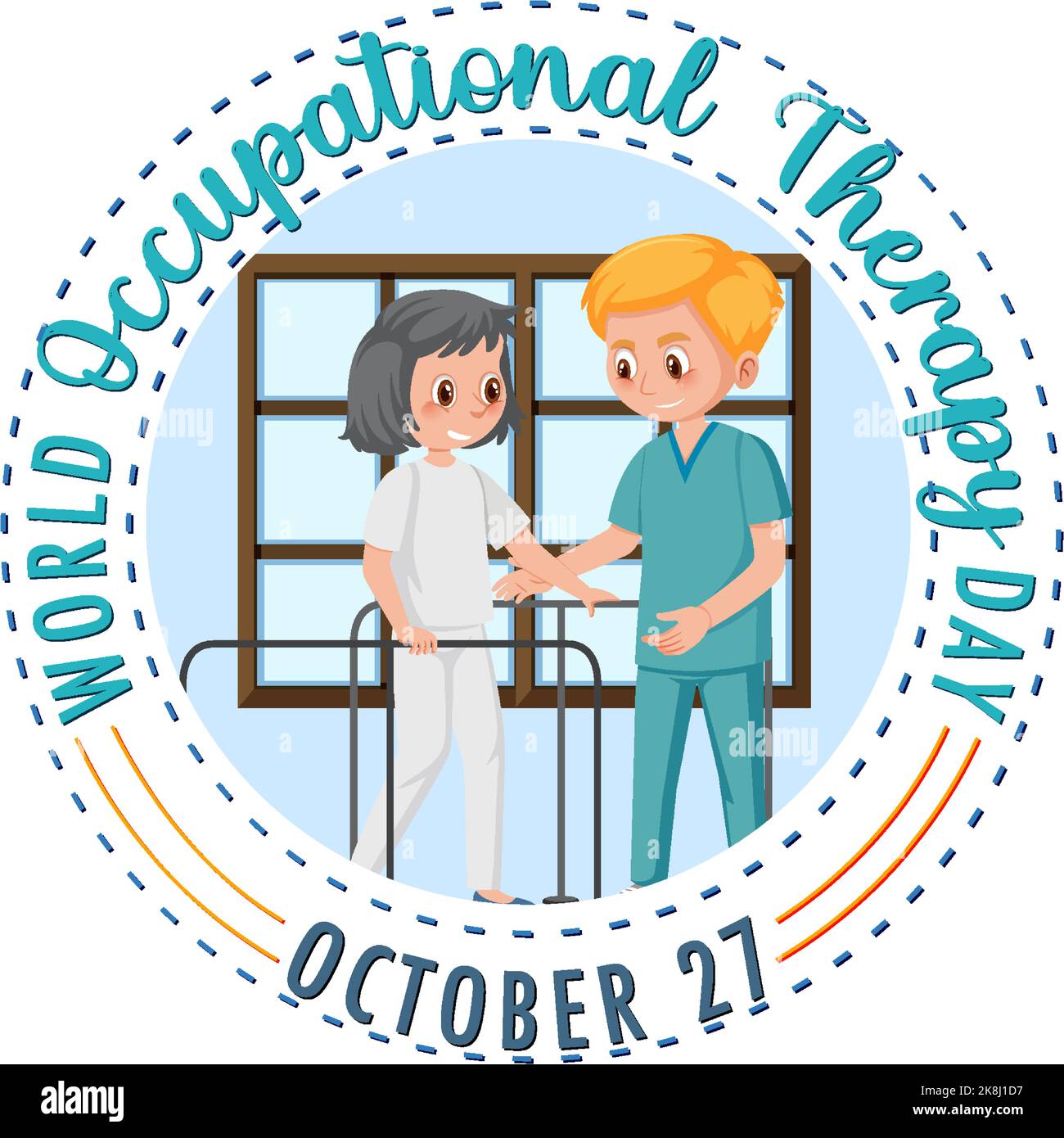 Occupational therapy day Stock Vector Images - Alamy