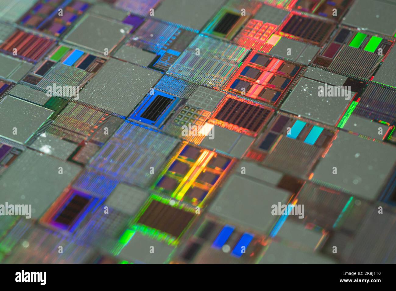 Silicon wafer for manufacturing semiconductor of integrated circuit ...