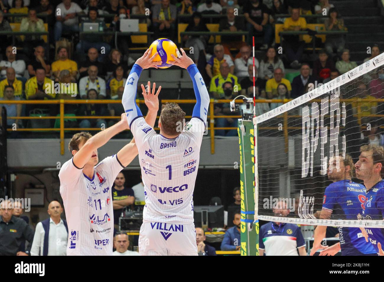 PalaPanini, Modena, Italy, October 23, 2022, Bruno Mossa De Rezende ...