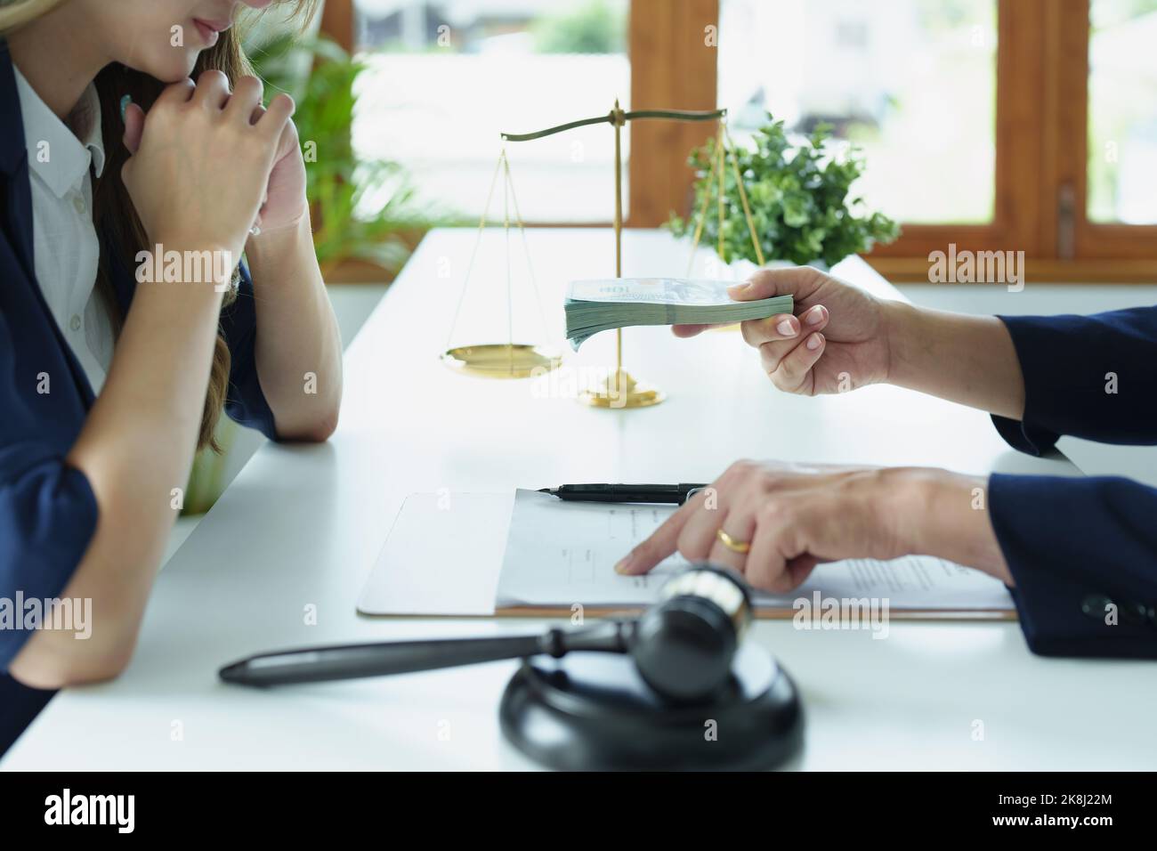 Bribery, corruption, collecting money from business operations between ...