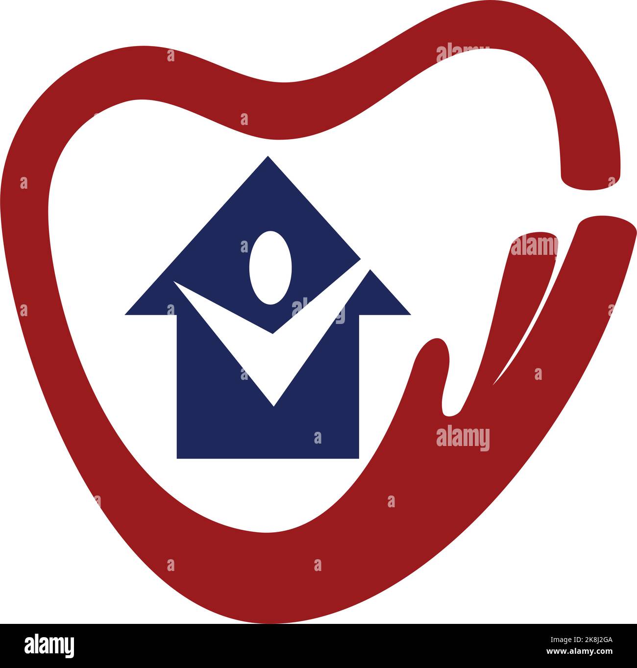 Hero Housing foundation logo Icon Illustration Brand Identity Stock ...