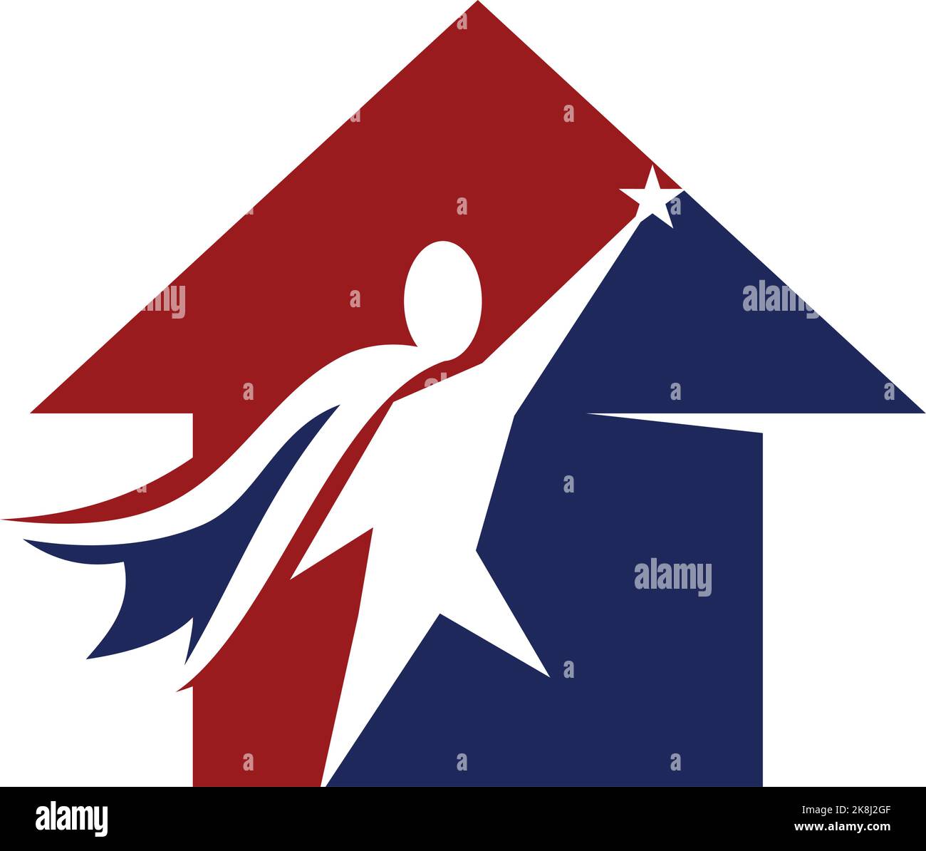 Hero Housing foundation logo Icon Illustration Brand Identity Stock ...