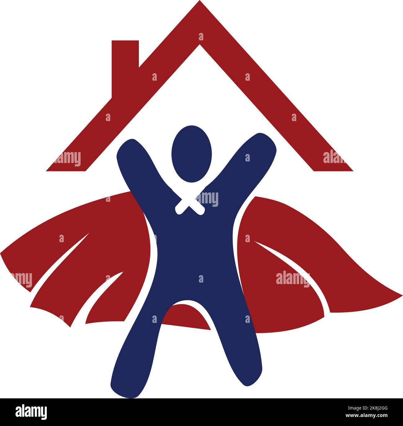 Hero Housing foundation logo Icon Illustration Brand Identity Stock ...