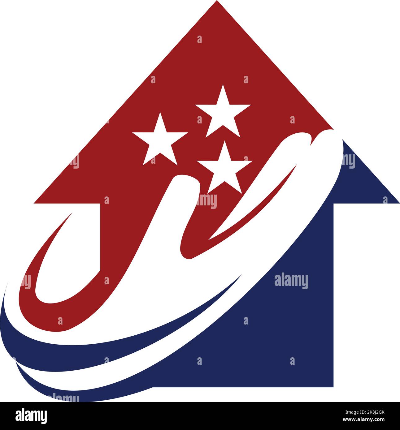 Hero Housing foundation logo Icon Illustration Brand Identity Stock ...