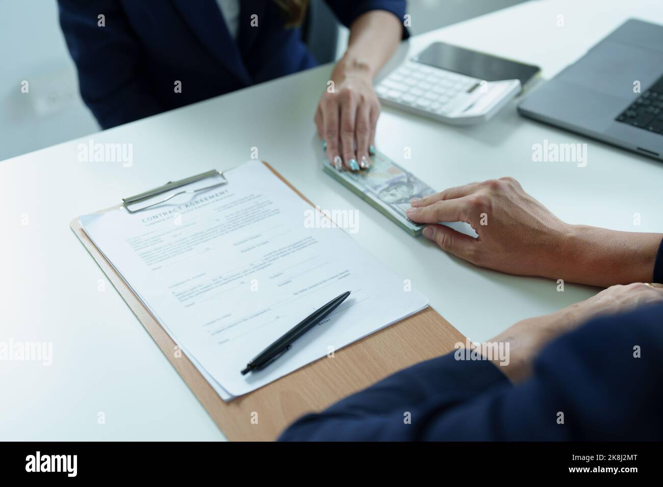 Bribery, corruption, collecting money from business operations between ...