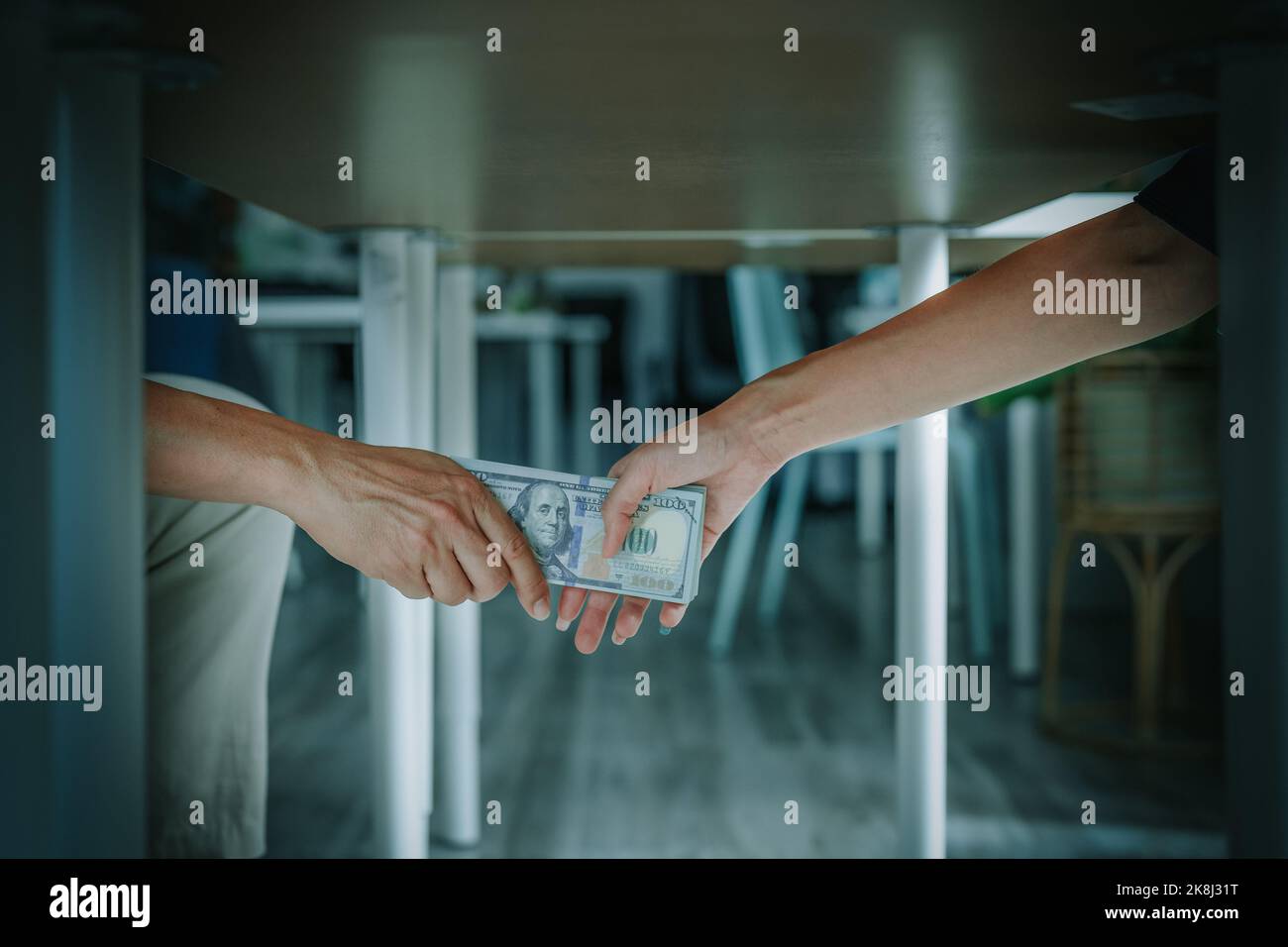 Bribery, corruption, collecting money from business operations between ...