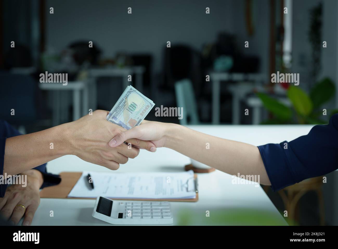 Bribery, corruption, collecting money from business operations between ...