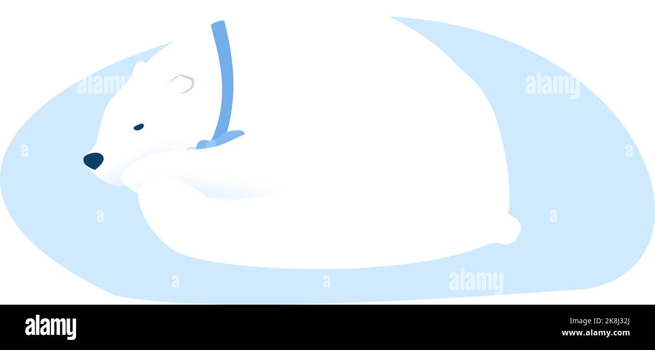 Bear sleeping zoo Cut Out Stock Images & Pictures - Alamy