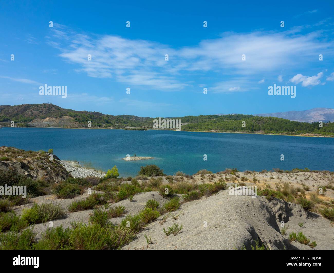 Panoramic view of gadouras dam hi-res stock photography and images - Alamy