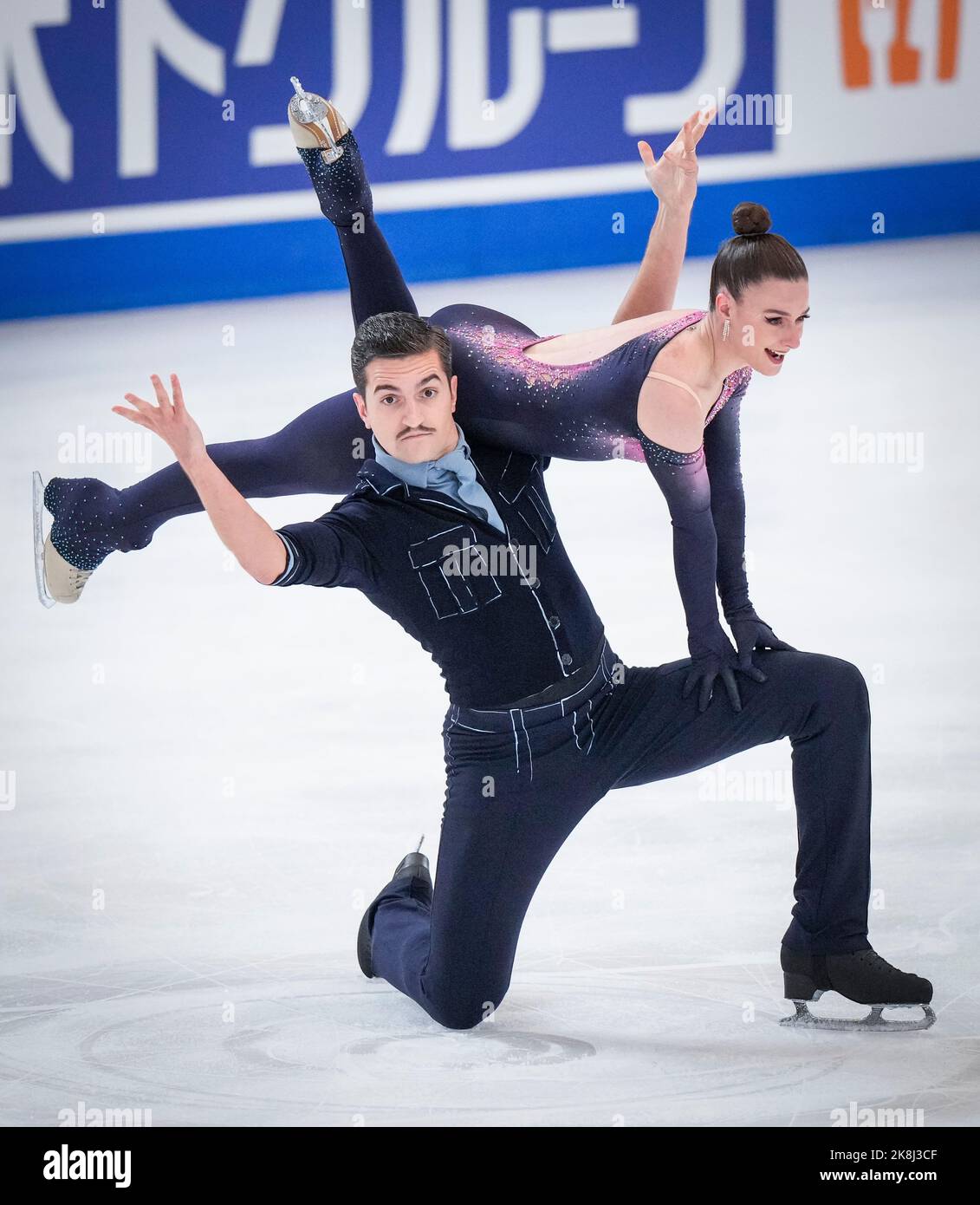 Norwood, Massachusetts, USA. 23 October, 2022. Marie-Jade Lauriault and ...