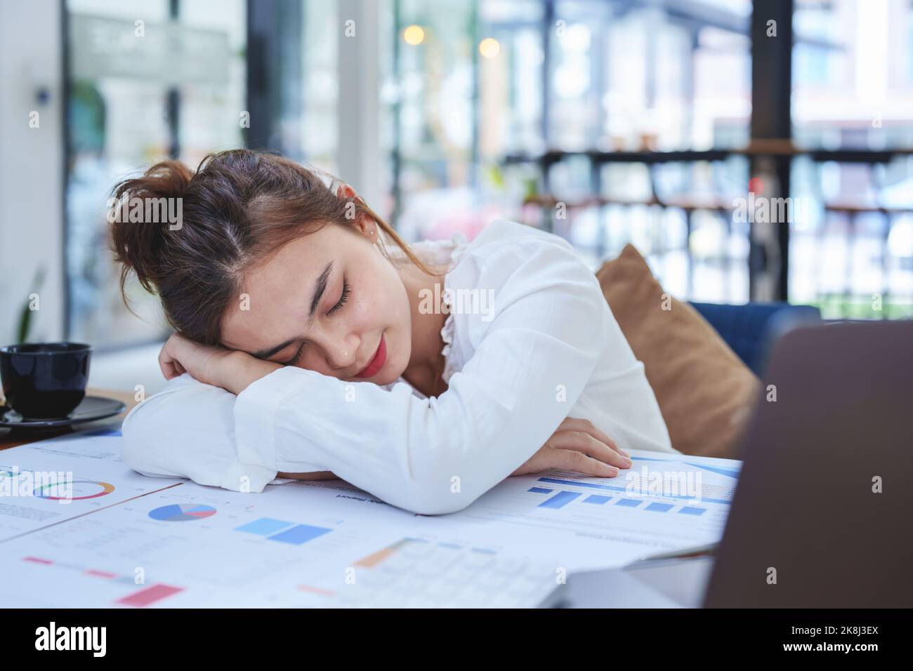 Woman fatigue syndrome hi-res stock photography and images - Alamy