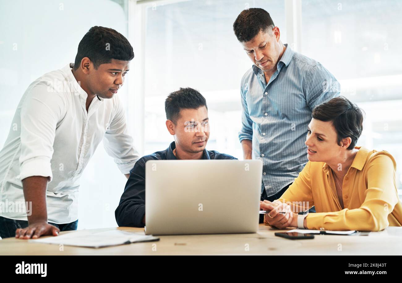 Group running office hi-res stock photography and images - Alamy