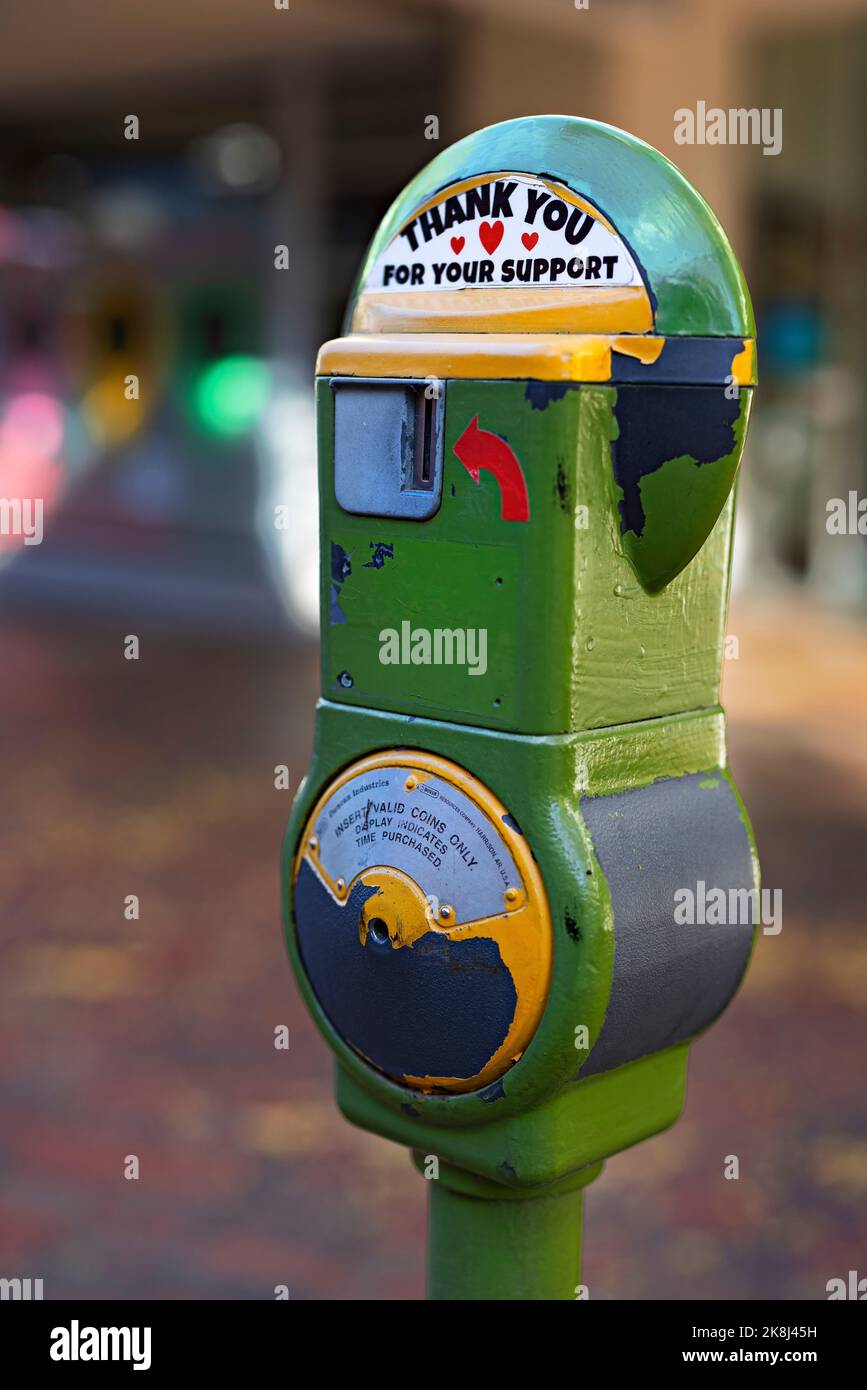 Decorated parking meter hi-res stock photography and images - Alamy
