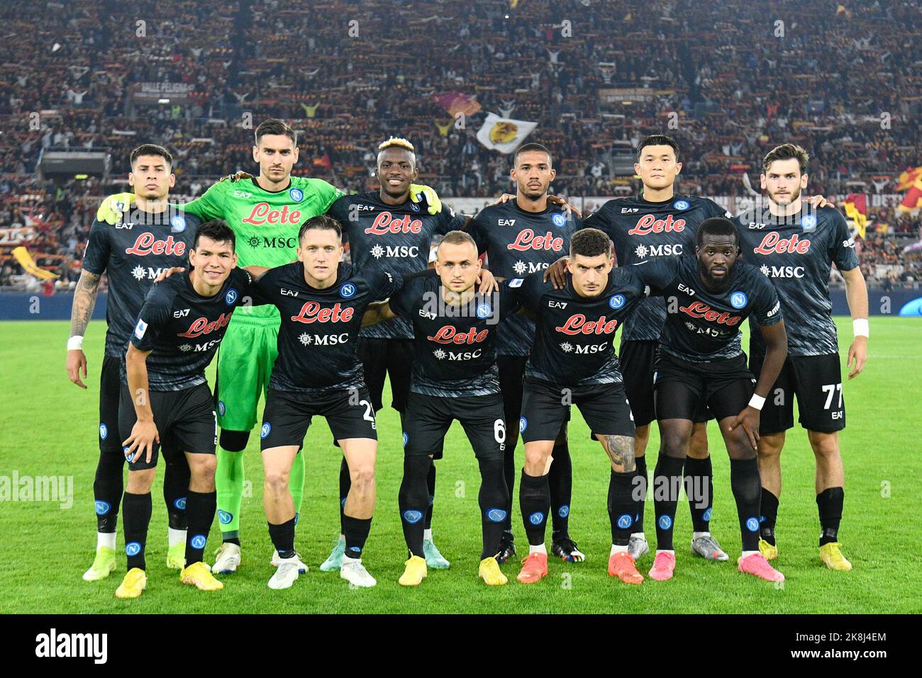 SSC Napoli team during the Italian Football Championship League A 2022/ ...