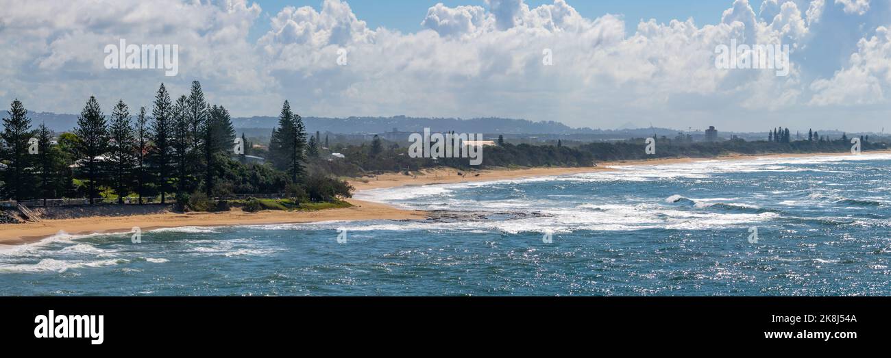 Panoramic view of Sunshine Coast in Australia with beautiful landscape ...