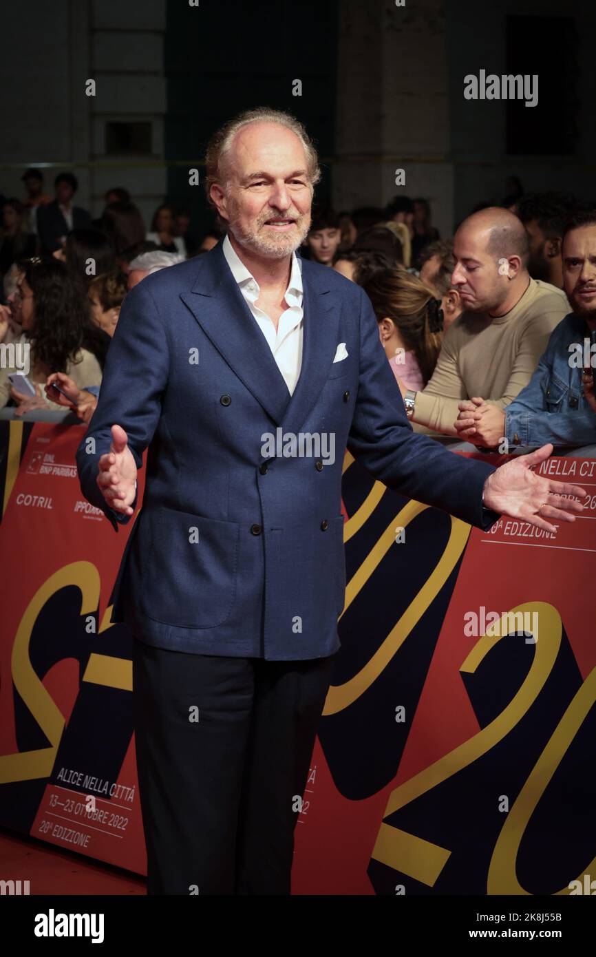 Rome, Italy - October 23, 2022: Arturo Artom attends the red carpet for ...