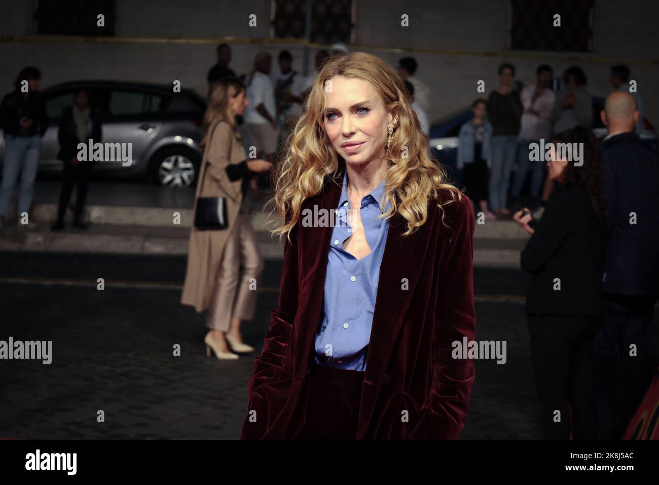 Rome, Italy - October 23, 2022: Yvonne Sciò attends the red carpet for ...