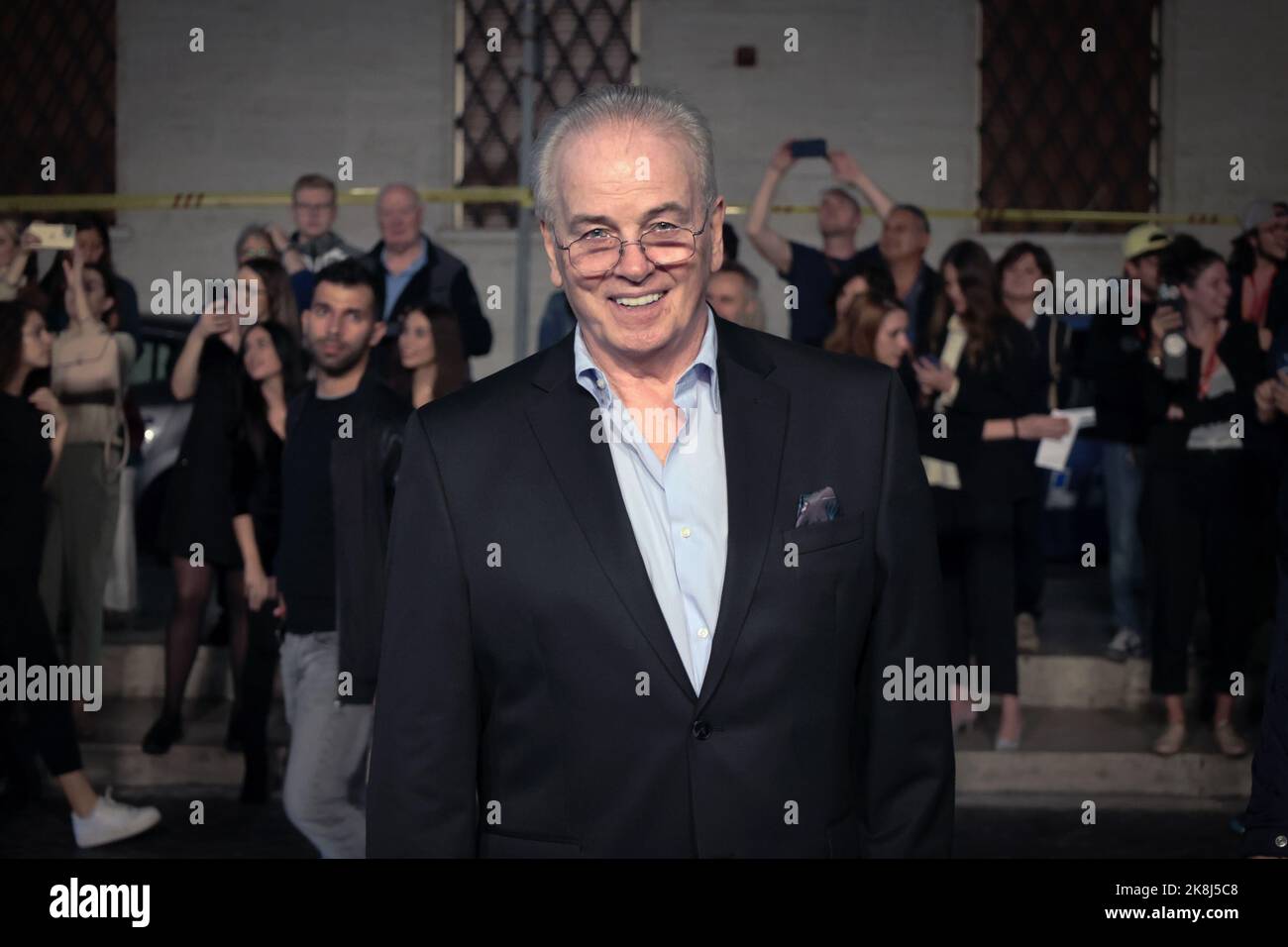 Rome, Italy - October 23, 2022: director Robert Moresco attends the red ...