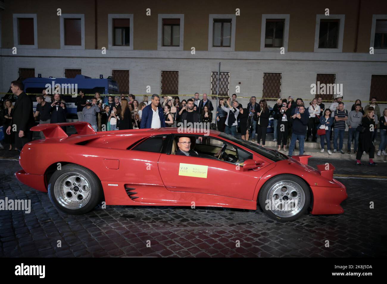 Rome, Italy - October 23, 2022: Guglielmo Marchetti attends the red ...