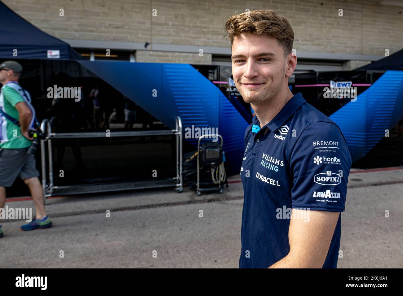 Austin, Texas, United States, 24th Oct 2022, Logan Sargeant attending ...