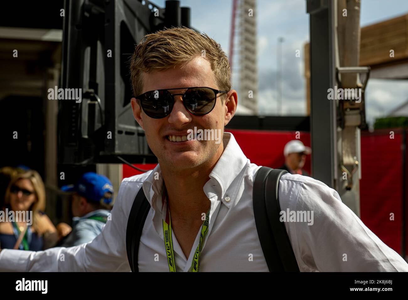 Austin, Texas, United States, 24th Oct 2022, Marcus Ericsson attending ...