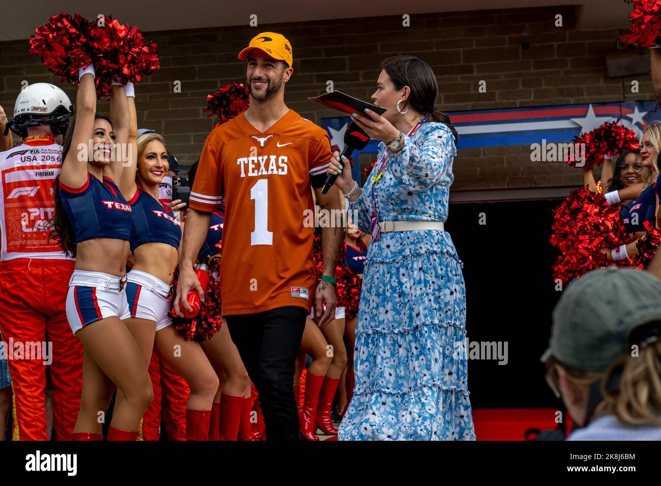 Austin, Texas, United States, 24th Oct 2022, Daniel Ricciardo, from ...