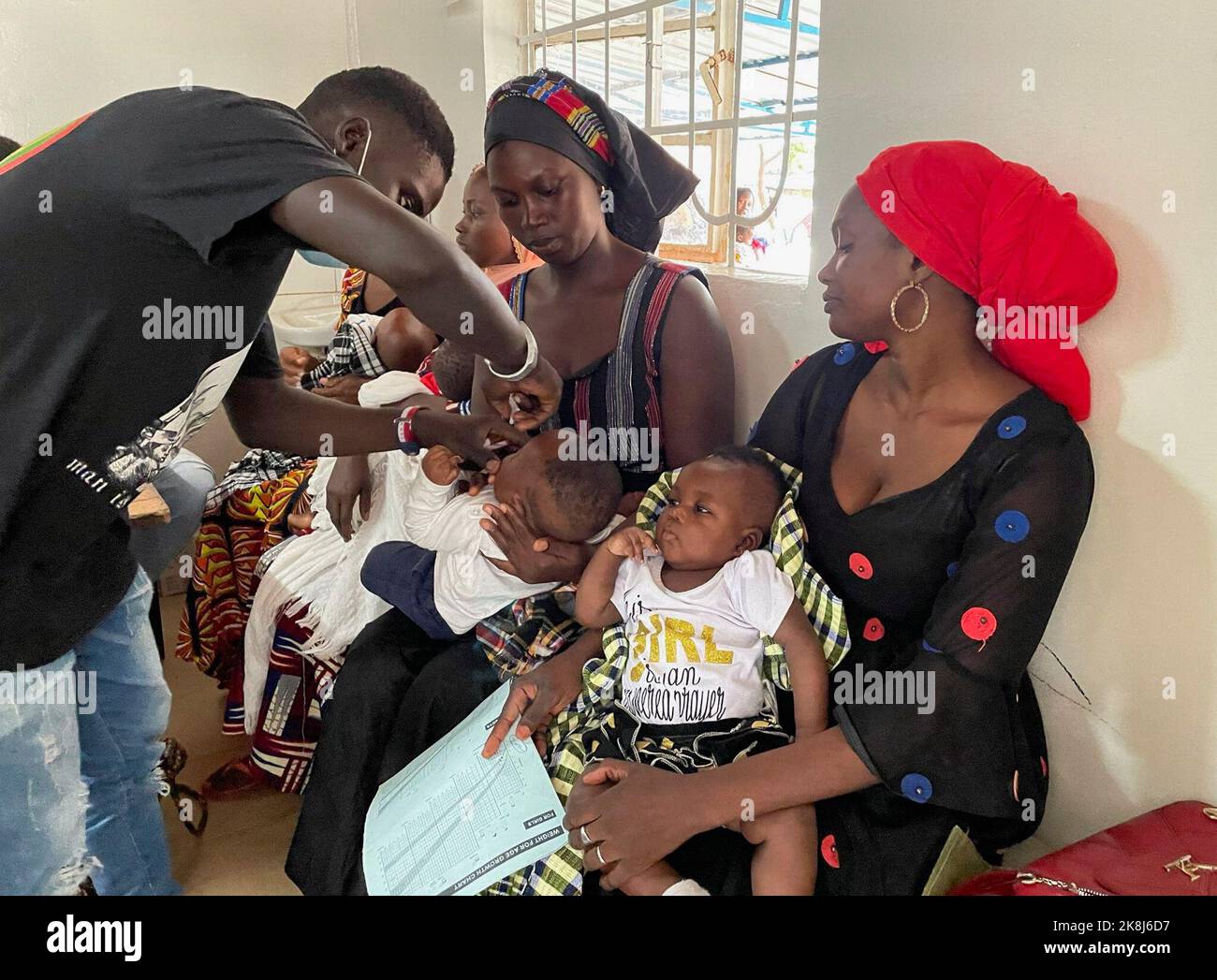 Gambia health worker hi-res stock photography and images - Alamy