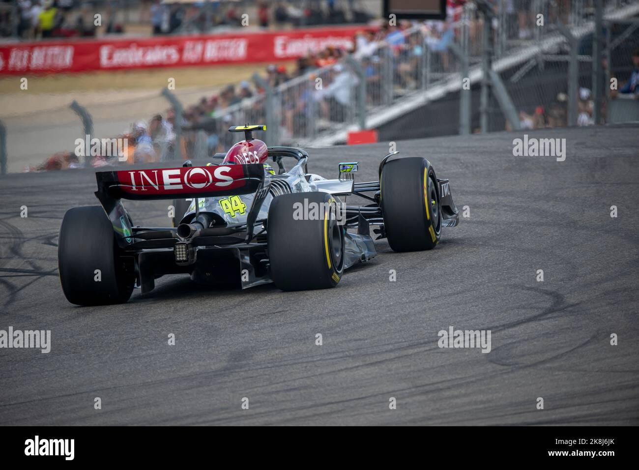 Austin, Texas, United States, 24th Oct 2022, Lewis Hamilton, from the ...