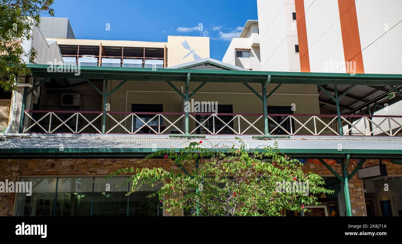 Darwin, Australia – October 18, 2022: The Victoria Hotel is a heritage ...