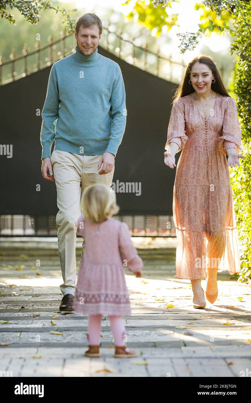 Prince Leka of the Albanians and Princess Elia of the Albanians ...