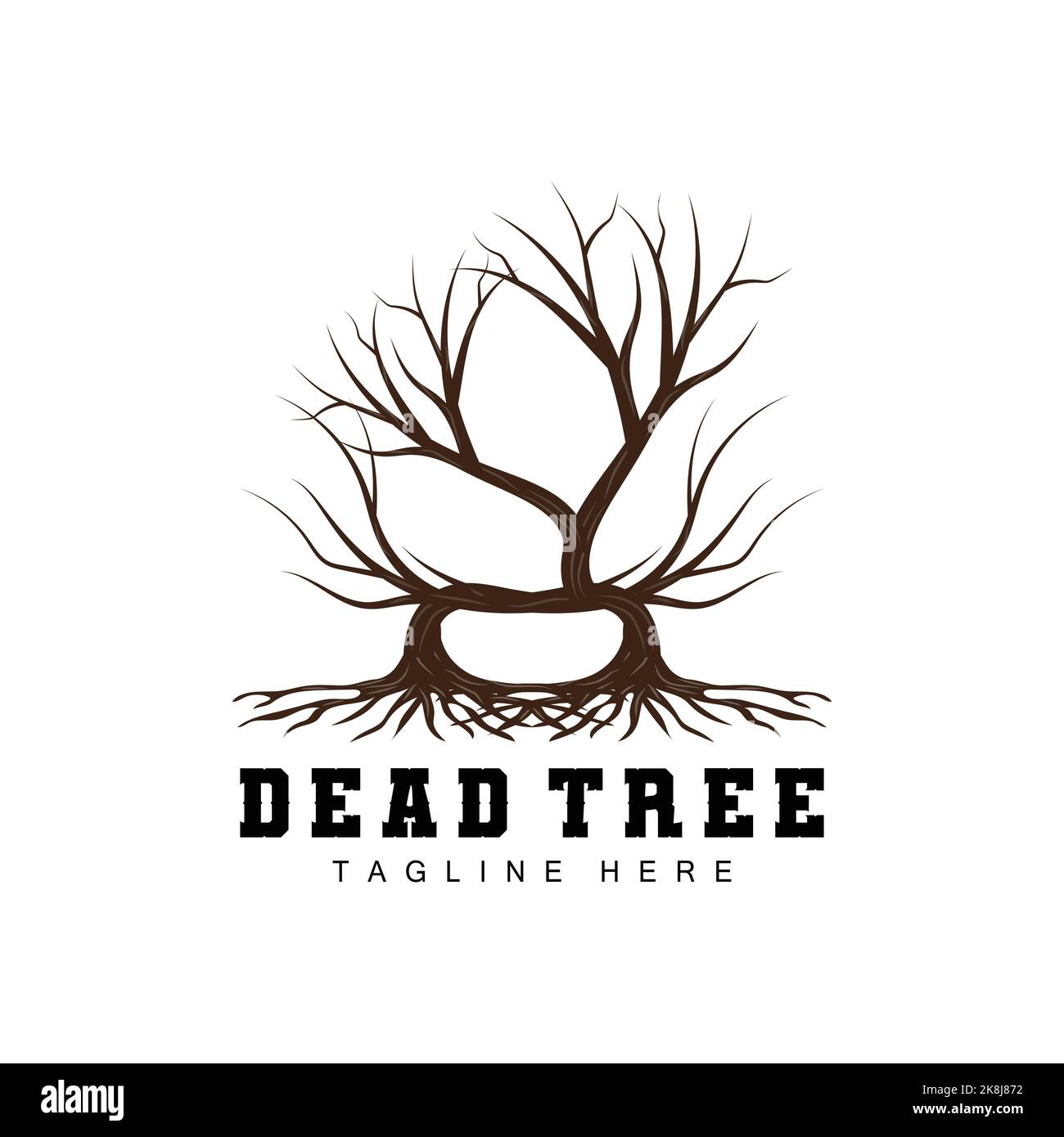 Deforestation barren Stock Vector Images - Alamy