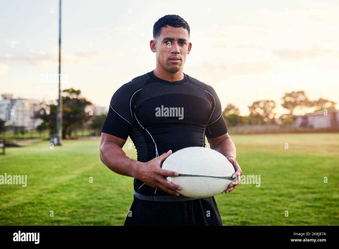 Sports reveal character. Cropped portrait of a handsome young sportsman ...