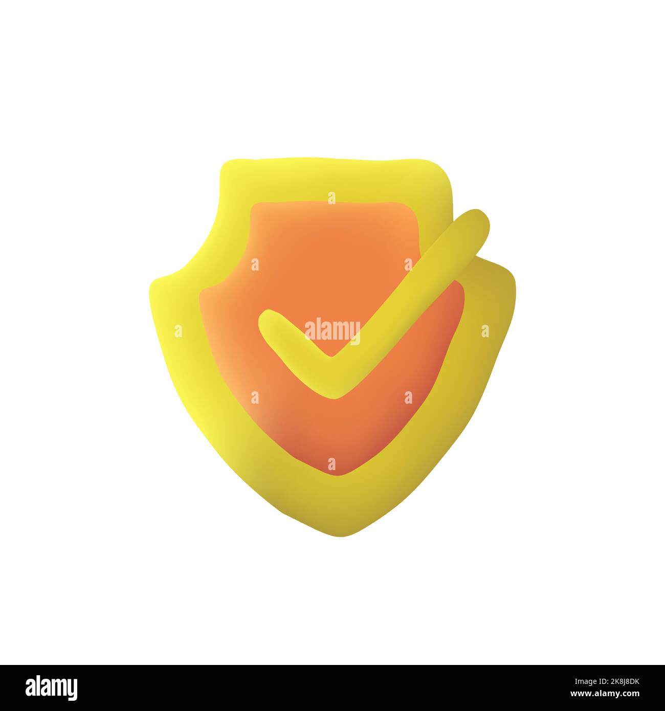 3d Shield vector icon. Concept for security and guaranteed. Safety ...