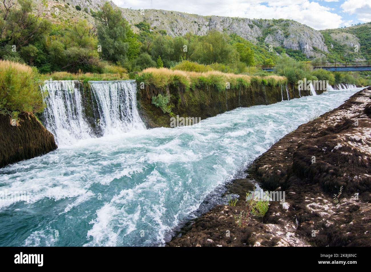 The Confluence of Neretva and Buna River have remarkable river gorge ...
