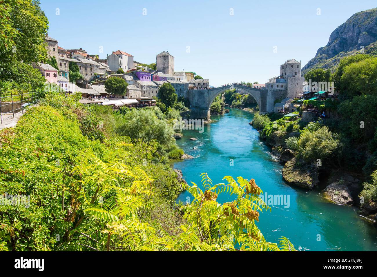 Mostar, Bosnia-Herzegovina - september 20, 2022: Historical Mostar ...