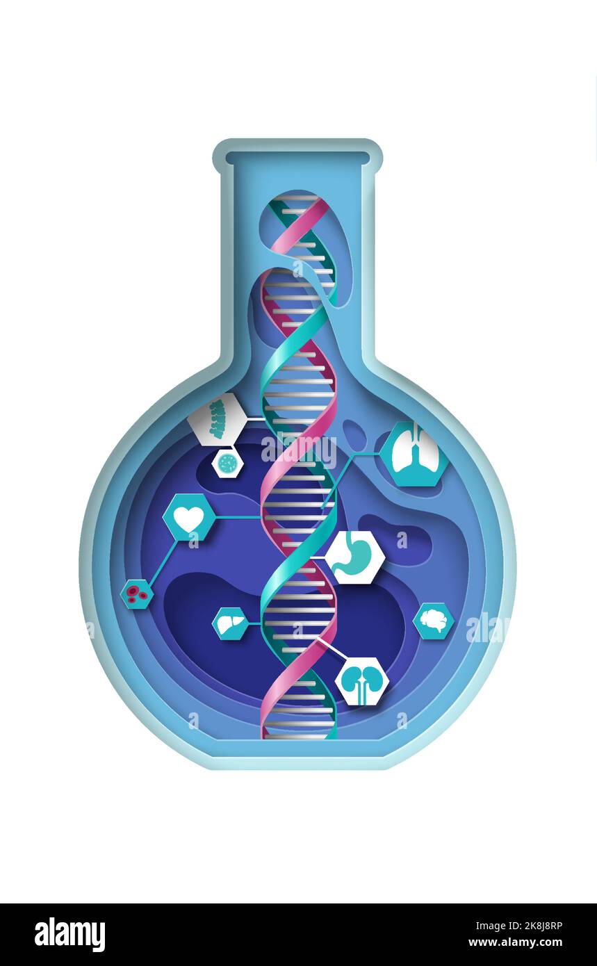 Molecule investigation Stock Vector Images - Alamy