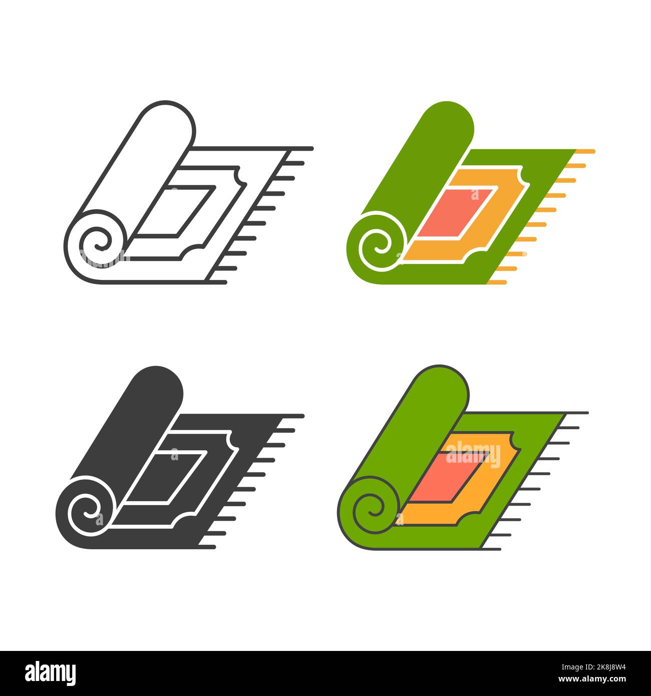 Arabic carpet praying Stock Vector Images - Alamy