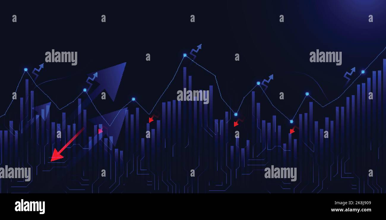 Stock market background, business, and financial analytics background ...