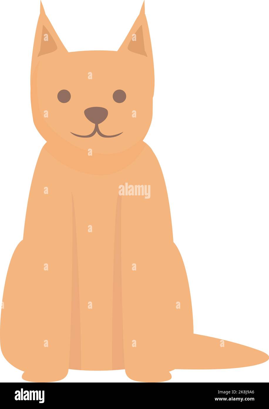 Wild cat icon cartoon vector. Alaska animal. North creature Stock ...