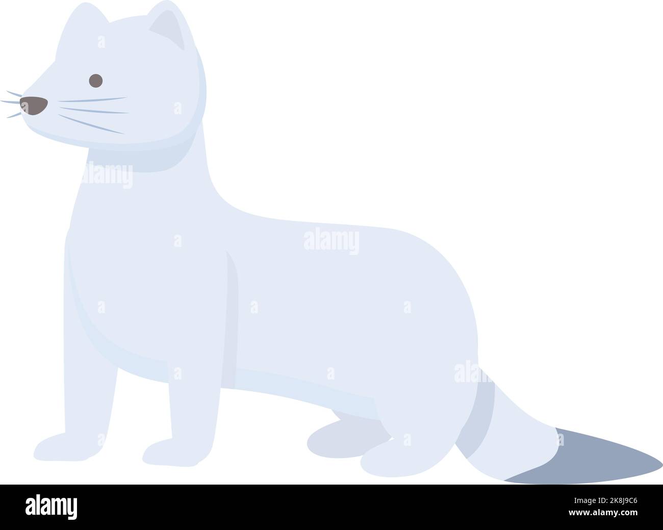 Polar animal icon cartoon vector. Alaska elk. North forest Stock Vector ...